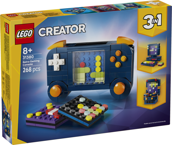 LEGO 31380 Creator 3 in 1 Retro Gaming Console – Hopkins Of Wicklow