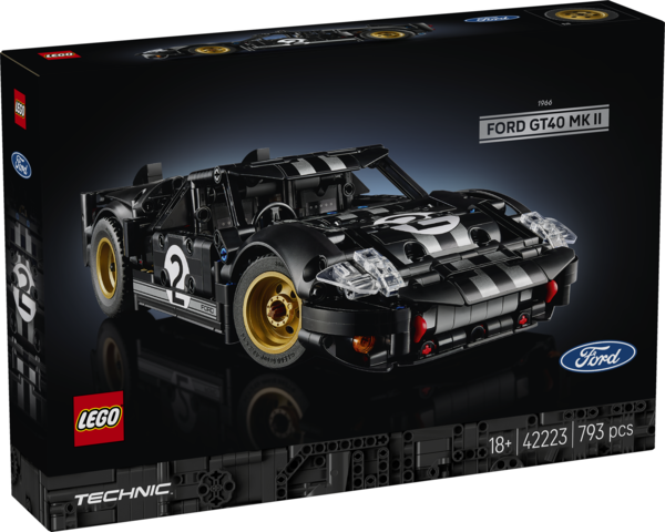 LEGO 42223 Technic 1966 Ford GT40 MKII Race Car – Hopkins Of Wicklow
