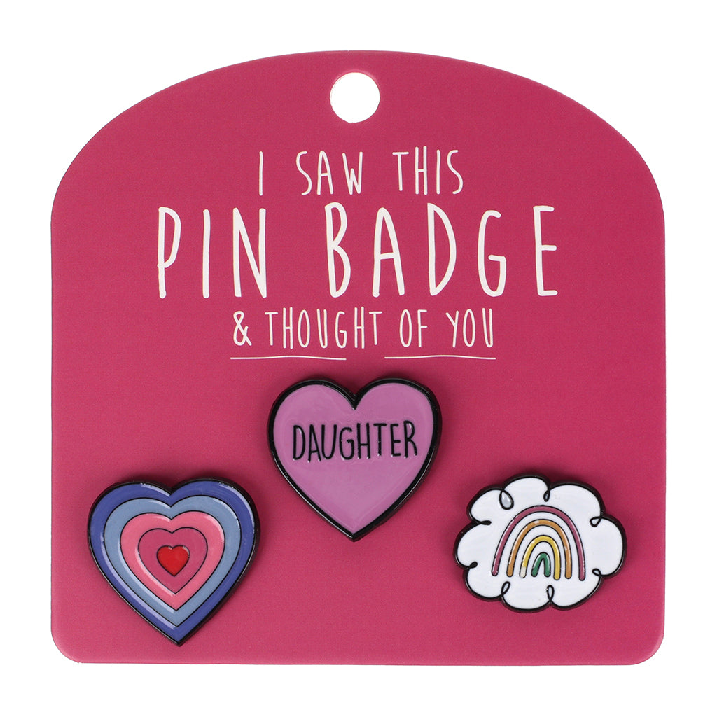 Pin Badge Daughter – Hopkins Of Wicklow
